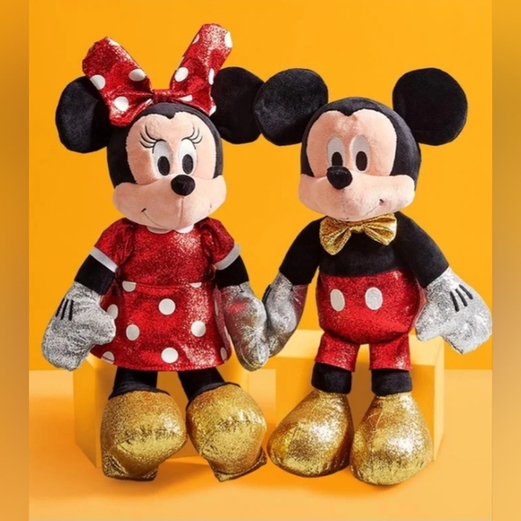 Ty | Toys | Set Leftmickey And Minnie Mouse By Ty Boos Sparkles And ...